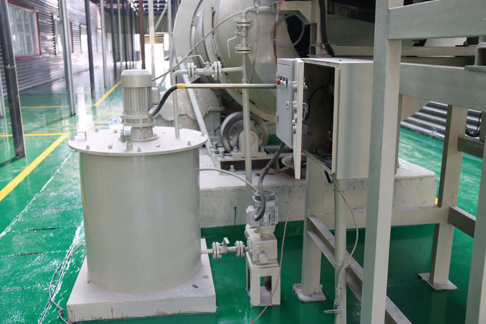 Install and debug mixing tank for fertilizer coating machine for ...